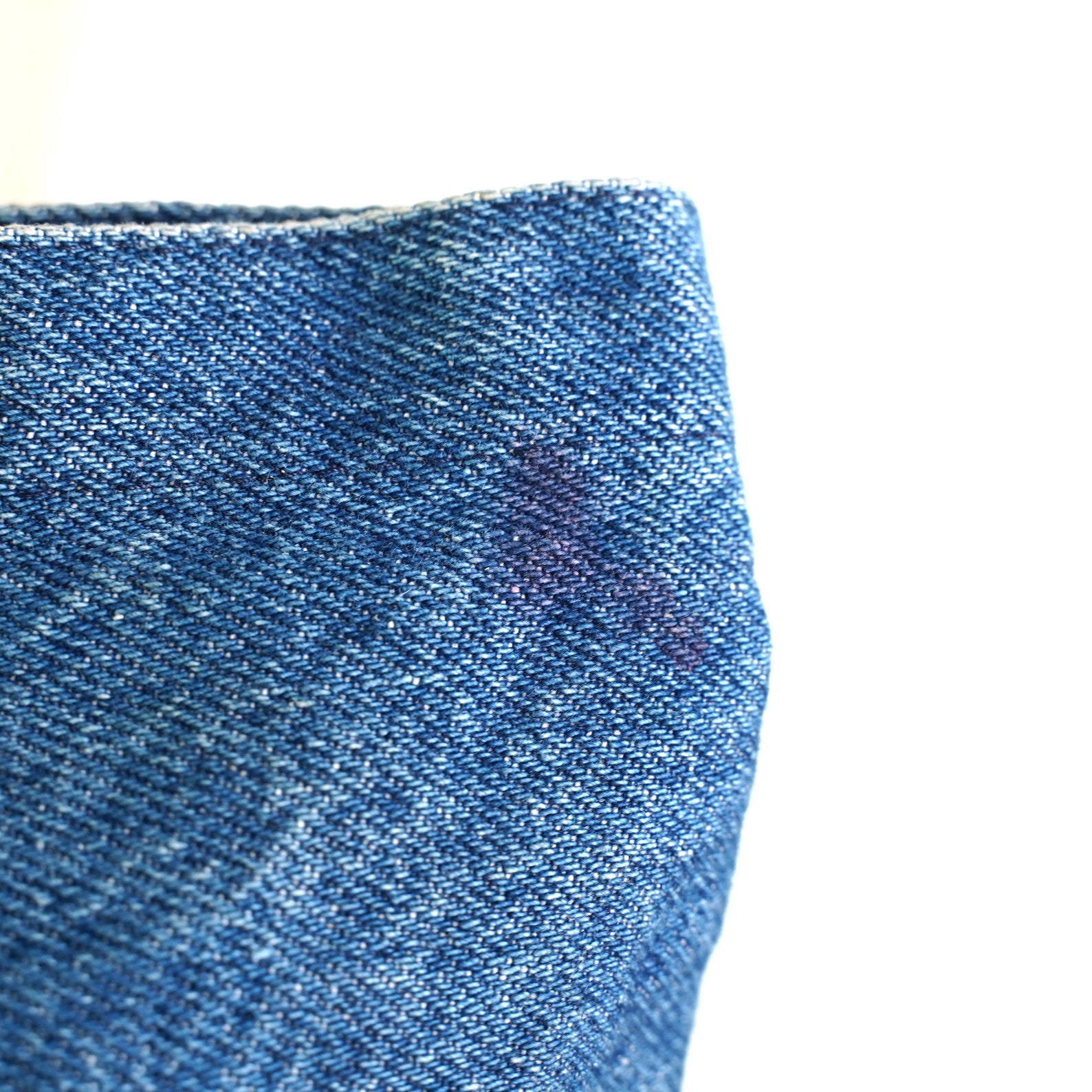 Large Denim Tote Bag Vintage 90s | Etsy