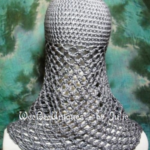Crochet Pattern Digital Download Chainmail Coif Knight Helmet - Etsy