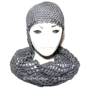 Crochet Pattern Digital Download Chainmail Coif Knight Helmet - Etsy