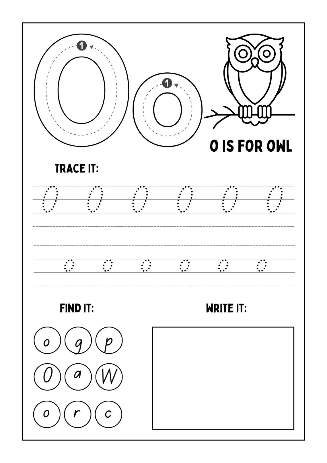 Alphabet Worksheets All 26 Letter A to Z Printable Digital Product - Etsy