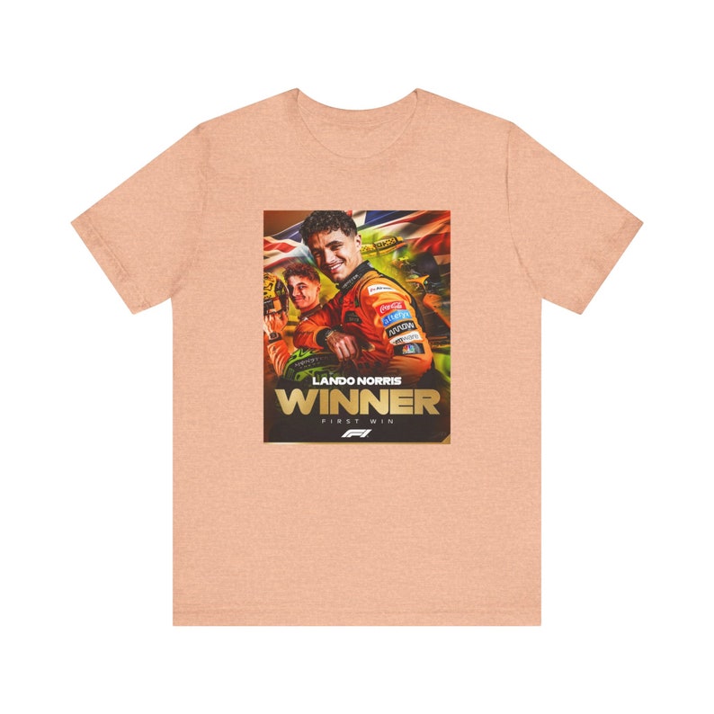 Lando Norris Miami Grand Prix Win Cartoon Graphic Shirt, Lando Norris ...