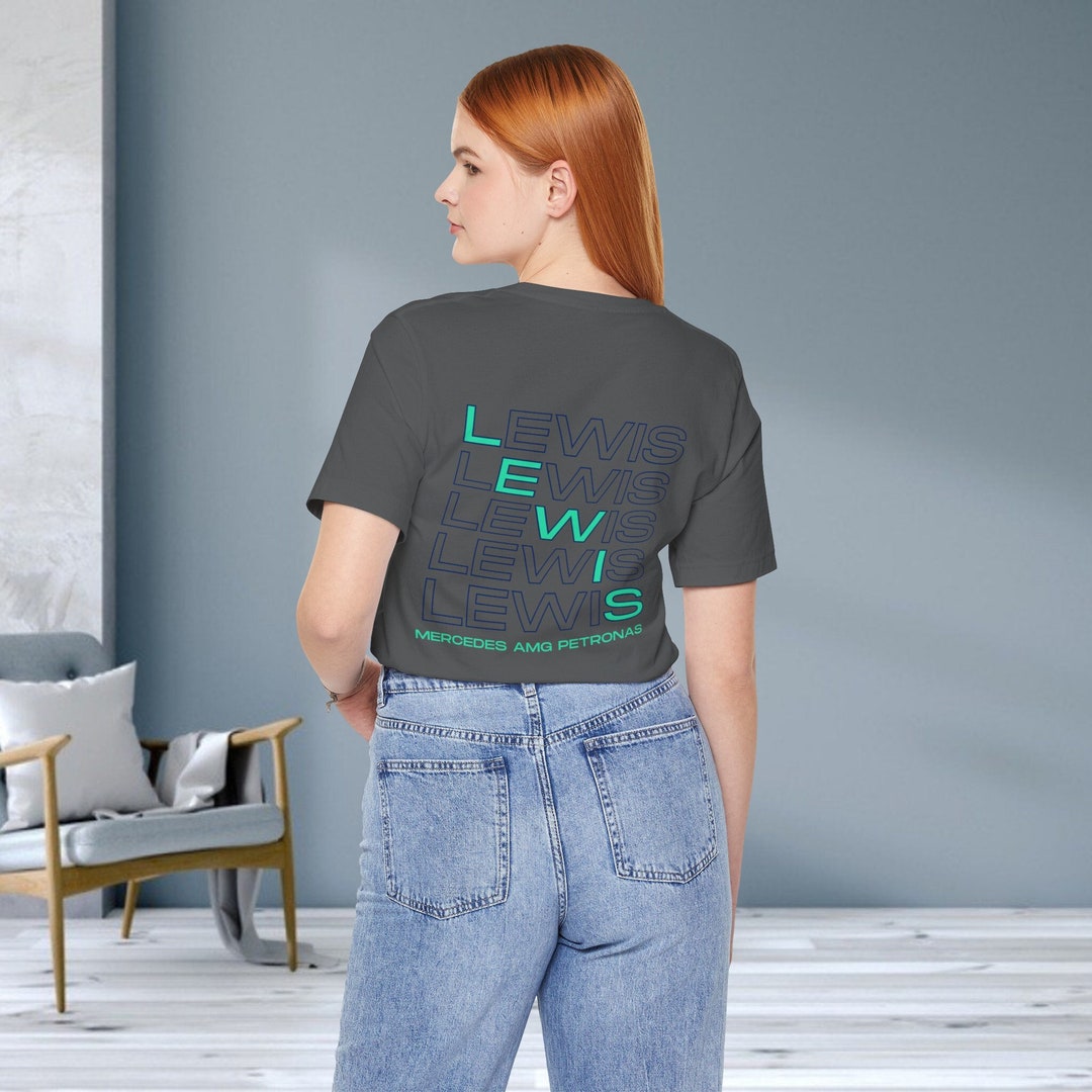 Lewis Hamilton Mercedes F1 Shirt, Formula 1 Mercedes F1 Racing T-shirt ...