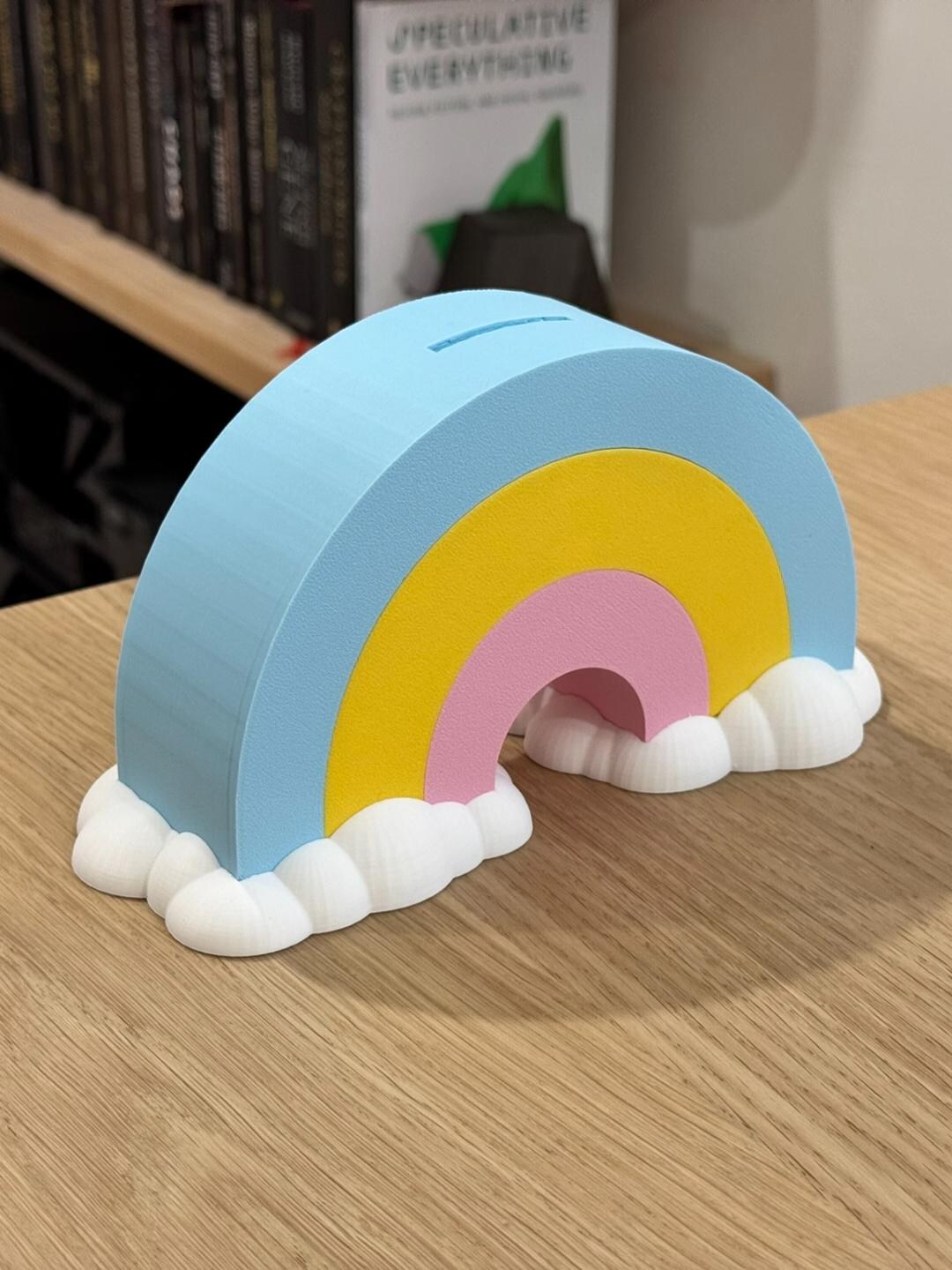 Rainbow Money Box - Piggy Bank 3D Printed - Etsy