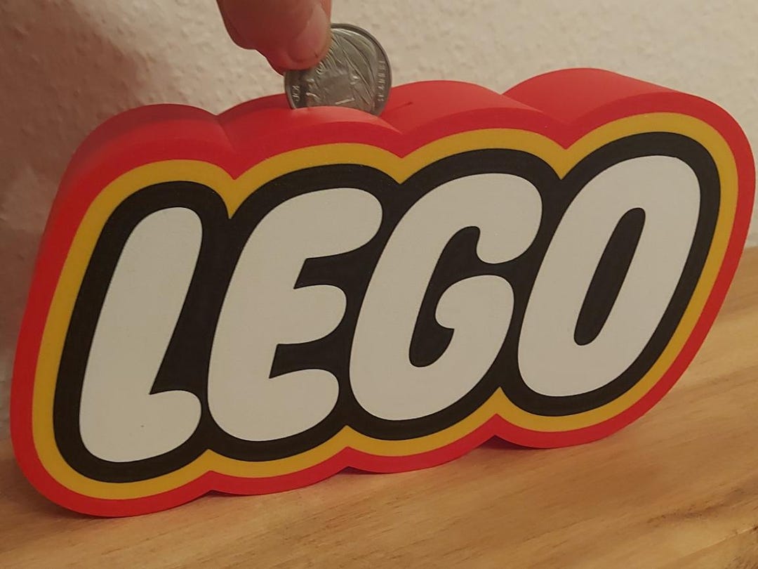 LEGO Money Box - Piggy Bank 3D Printed - Etsy