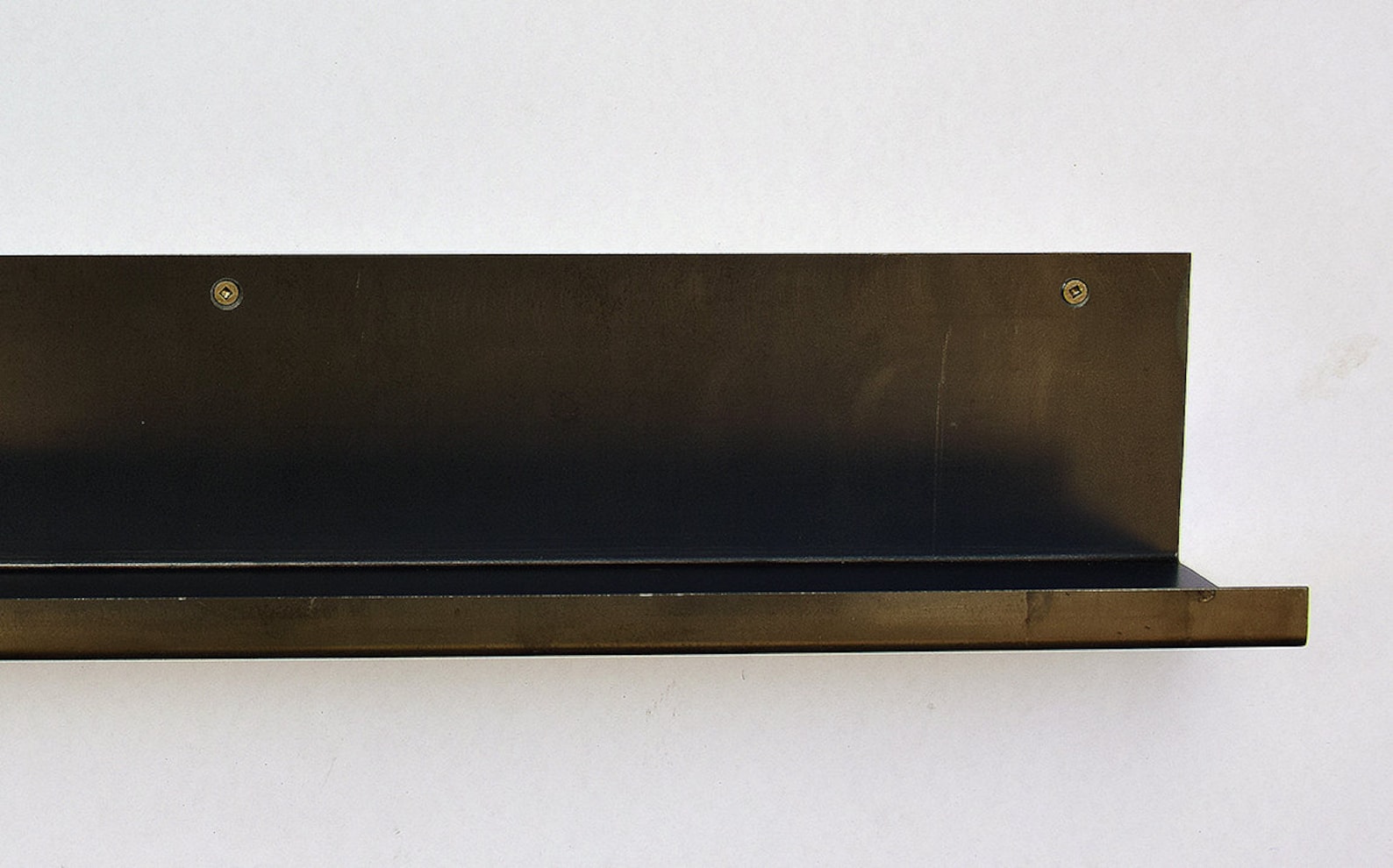 STEEL FLOATING SHELF Custom Bent Metal Kitchen Shelves & | Etsy