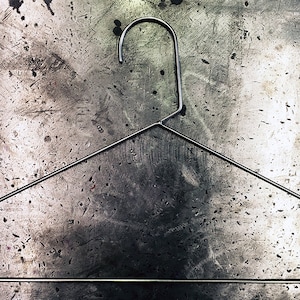 Closet Hanger, Handmade Stainless Steel, Modern, Minimal Design - Etsy