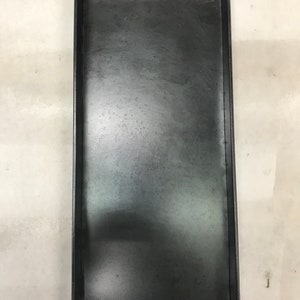 STEEL TRAY, RECTANGULAR Steel Tray for Countertop, Large Serving Tray ...