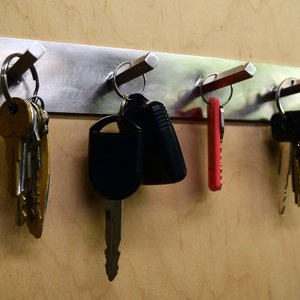 Modern Key Rack - Etsy
