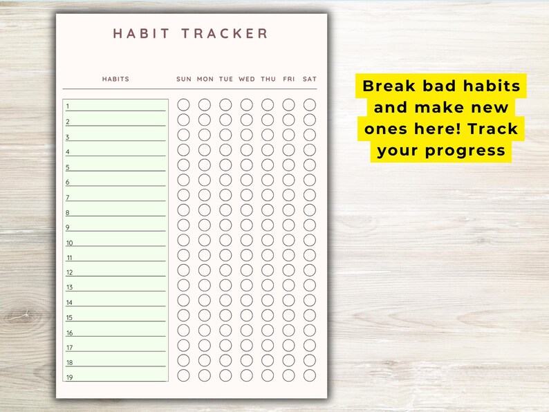 ADHD Weekly Planner | Printable Weekly Schedule | Task Prioritization ...
