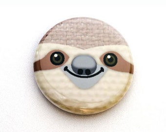 Sloth Button | Etsy
