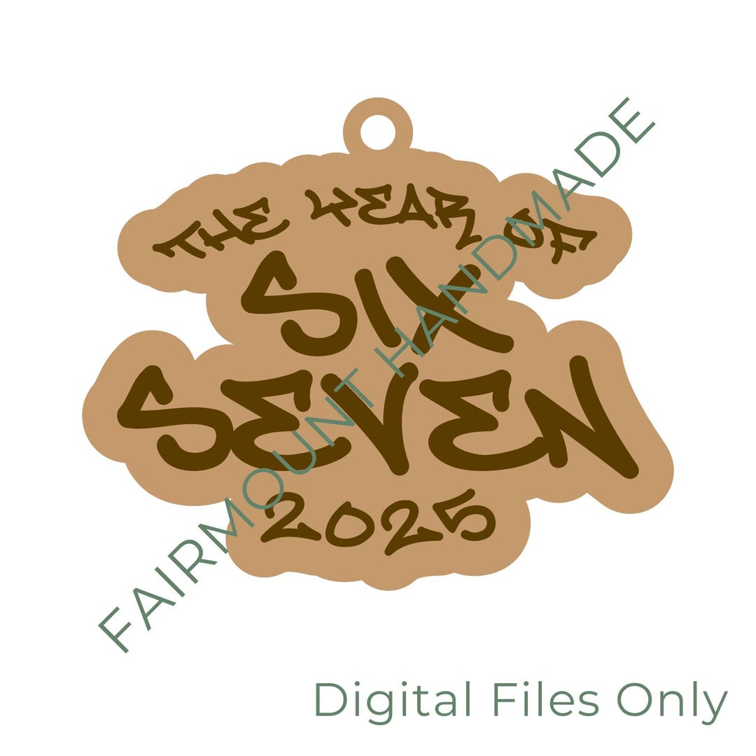 Six Seven Graffiti Ornament File Bundle | 2025 Street Art Meme ...