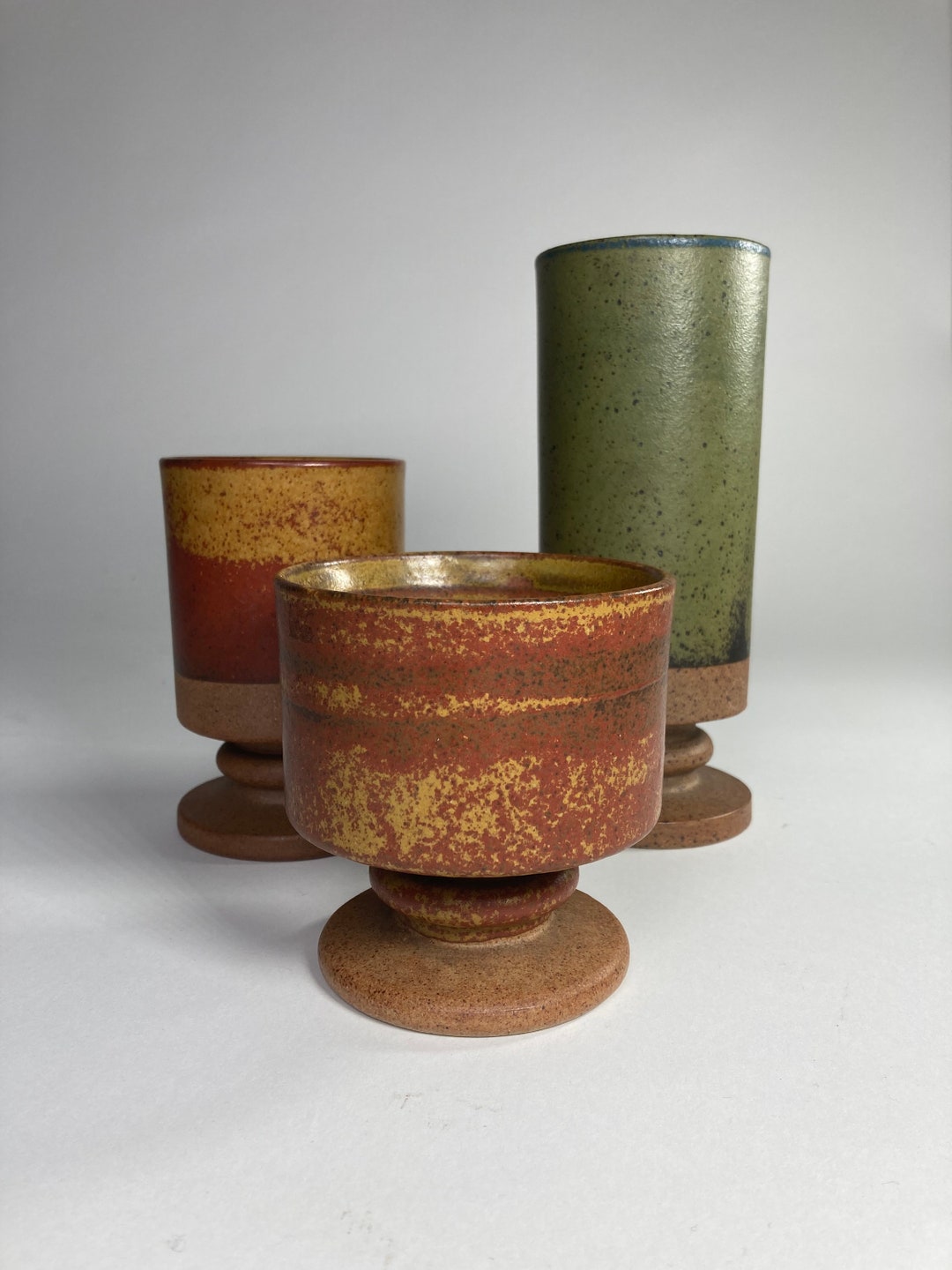 Robin Welch Set of Three 1970's Studio Pottery Vases - Etsy