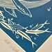 Original Lino Cut Print,sea Art,ocean Print,seaside Art,boho Gift ...
