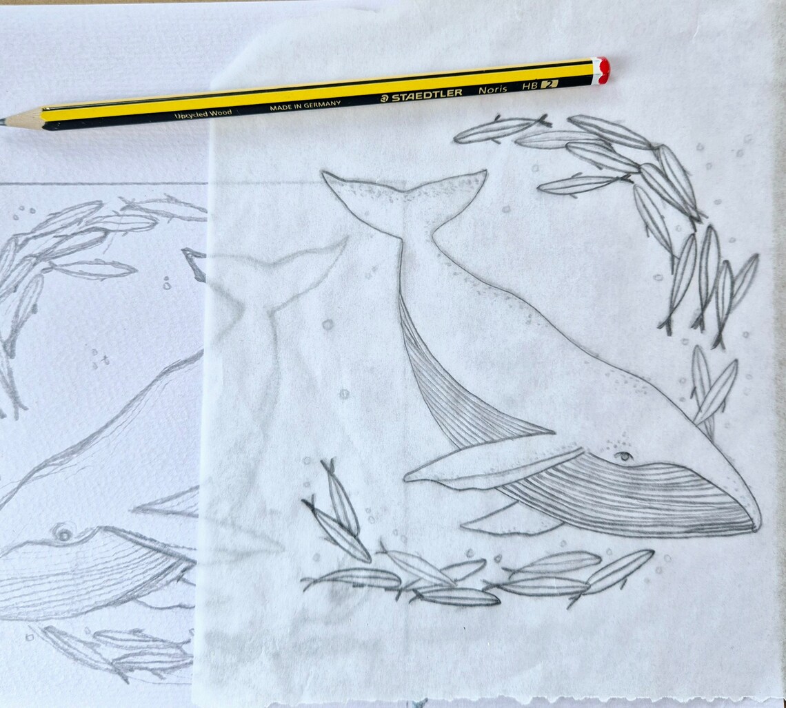 Original Lino Cut Print,sea Art,ocean Print,seaside Art,boho Gift ...