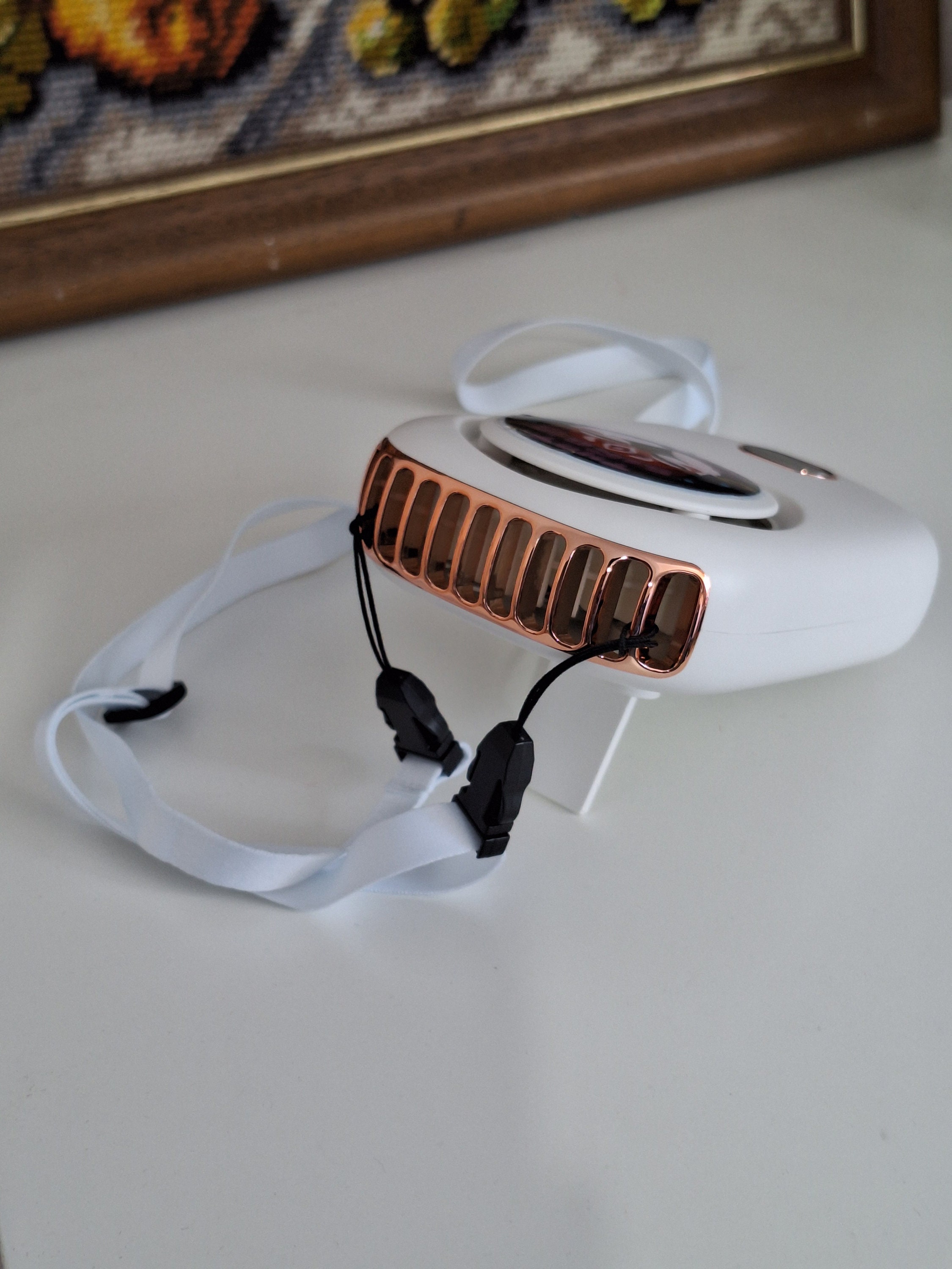 Fursuit Hanging Neck Fan With Custom Sticker USB Rechagable With 3 ...