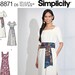 Uncut Simplicity Sewing Pattern 10114 8871 Misses' Petite - Etsy
