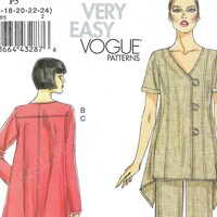 Vogue 2383 Basic Design Uncut Sewing Pattern Vintage 1989 Straight ...