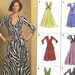 Uncut Vogue Sewing Pattern 8489 Misses Multi-size 8-16 18-24 V-neck ...