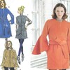Uncut Burda Sew Sewing Pattern 7855 Misses Coat Jacket Lapel Section ...