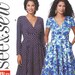 Uncut Butterick Sewing Pattern 6438 Womens Dresses in Misses Sizes 6-22 ...