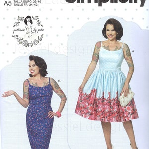 Uncut Simplicity Sewing Pattern 9291 Misses Dress Size 6-14 14-22 FF - Etsy
