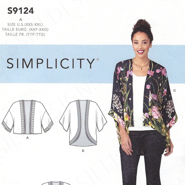 Kimono Jacket Pattern - Etsy