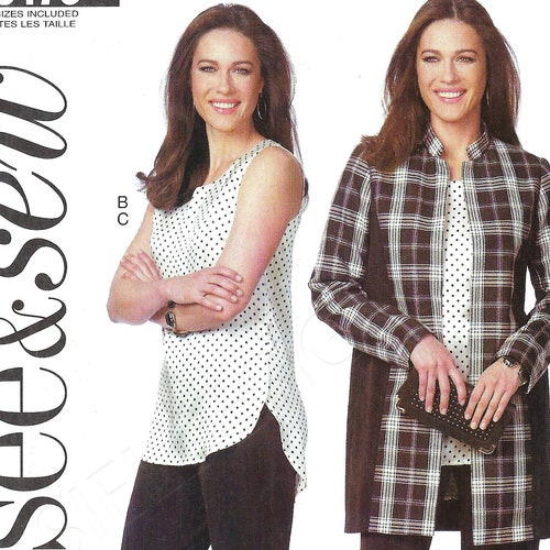 Uncut Butterick Sewing Pattern B6451 6451 Misses' - Etsy