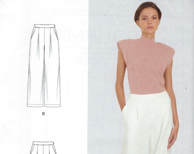 Uncut Simplicity Sewing Pattern 10941 9235 Misses' Pants. Misses Size 6 ...