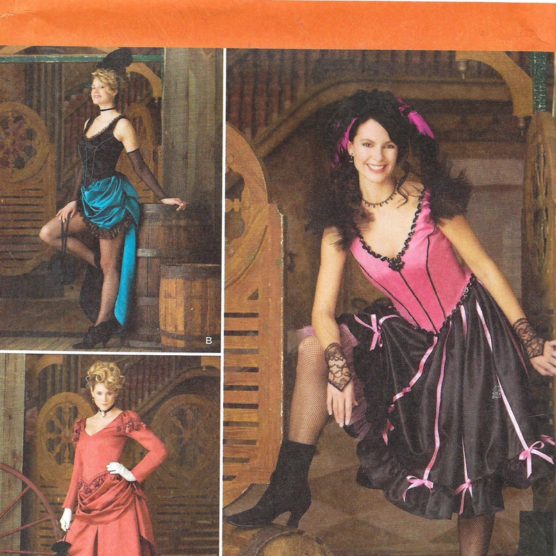 Saloon Girl Pattern - Etsy