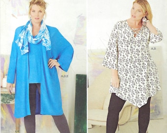 Kimono Style Jackets Plus-size Sewing Pattern Mccall's - Etsy