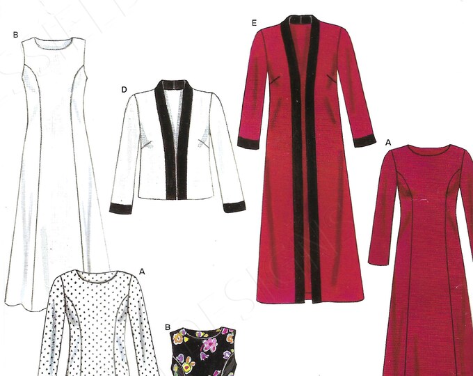 New Look Sewing Pattern 6305 Misses Jacket & Dress Sewing Pattern Size ...