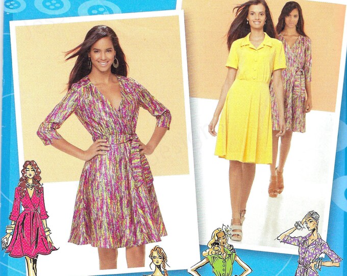 Uncut Simplicity Sewing Pattern 1880 Misses' Dress Bodice and Sleeve ...