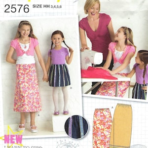 Uncut Simplicity Sewing Patterns 2576 Learn to Sew Pattern Girls ...