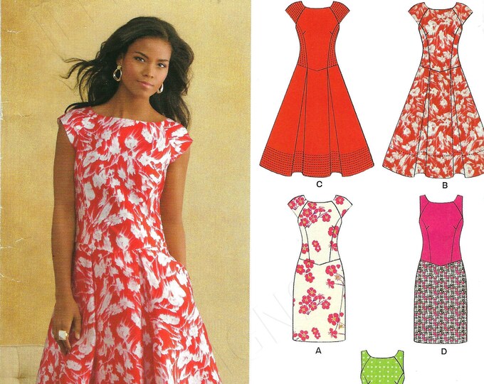 Uncut New Look Sewing Pattern 6094 Misses' Straight or Fit - Etsy