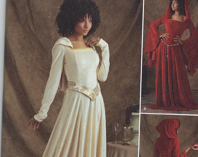 Uncut Simplicity Sewing Pattern 8866 Miss Knit Medieval Renaissance ...