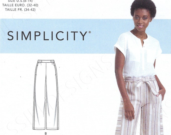 Simplicity Sewing Pattern S9140 Misses' Relaxed Pullover Dress - Etsy