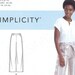 Uncut Simplicity Sewing Pattern 10607 9146 Pants Pattern Size 6-14 16 ...