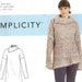 Uncut Simplicity Sewing Pattern 10746 9178 Top Pattern A Size U.S. XXS ...