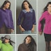 UNCUT Sewing Pattern Simplicity 570 2504 Womens Jacket in 5 Variations ...