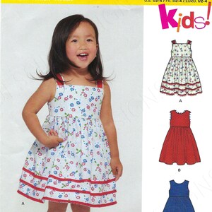 Uncut New Look Sewing Pattern 6610, New Look Sewing Pattern, Toddlers ...