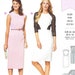Uncut Burda Style Sewing Pattern 6438 Woman's Figure Fitted Formal ...