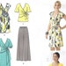 Uncut Simplicity Sewing Pattern 2369 - Misses Pattern for Top, Dress ...