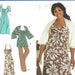 Uncut Mccalls Sew Sewing Pattern 8318 Misses' Dresses and Blouses Size ...