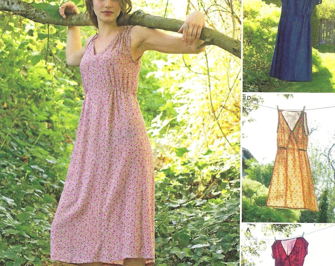 Uncut Simplicity Pattern 8231 Dress Pattern Size 6-14 14-22 FF - Etsy