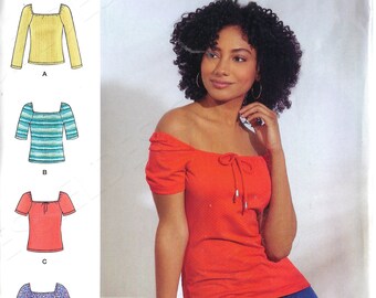 Uncut Simplicity Sewing Pattern 987 10706 10748 8738 0219 Misses' Knit ...