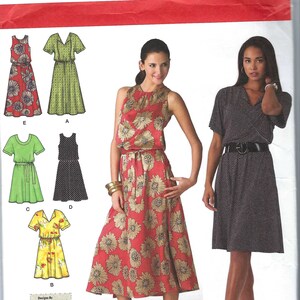 Uncut Simplicity Sewing Pattern 2929 Sewing Pattern Dress 10 12 14 16 ...