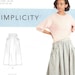 Uncut Simplicity Sewing Pattern 8640 S8640 Misses'/women's Dress or ...