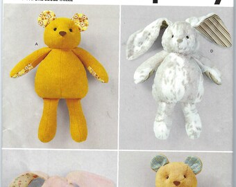Simplicity Bear Pattern | Etsy