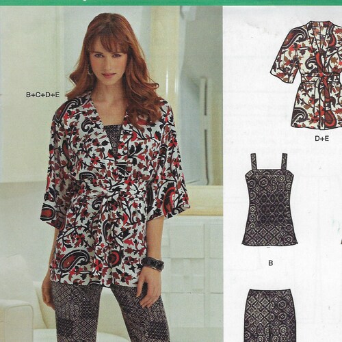 Uncut New Look Sewing Pattern 6962 Misses Empire Waistline TOP - Etsy