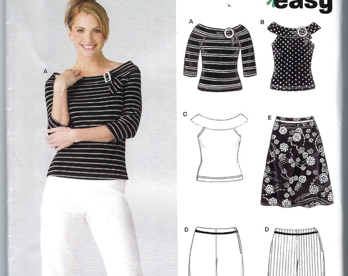 Uncut New Look Sewing Pattern 6382 Misses' Seven Sizes in One Pattern ...